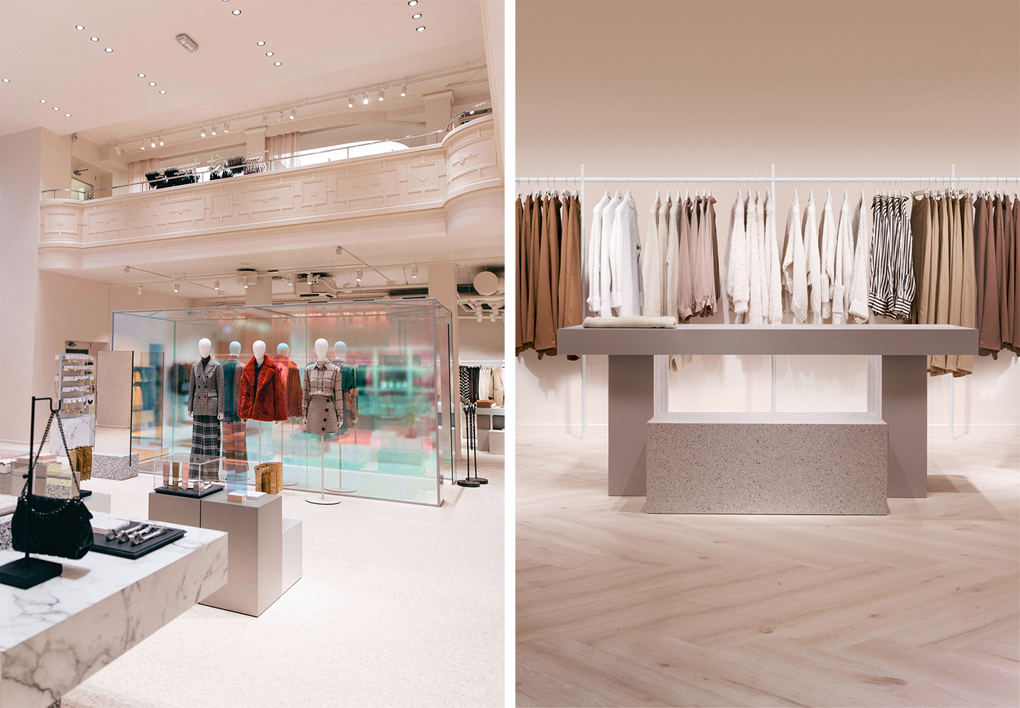 The Gina Tricot store mixes materials for its Stockholm branch – PROMOSTYL